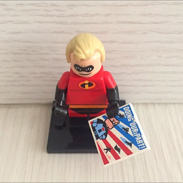 Disney Lego Mr Incredible Minifigure, Hobbies & Toys, Toys & Games on ...