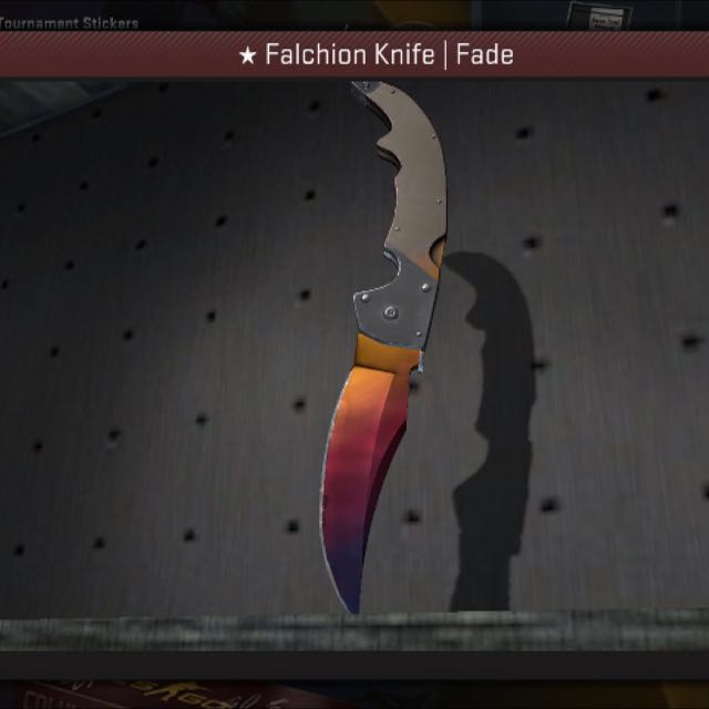 [Sale/Trade] - CSGO Falchion Knife Fade Factory New for Gloves/other ...