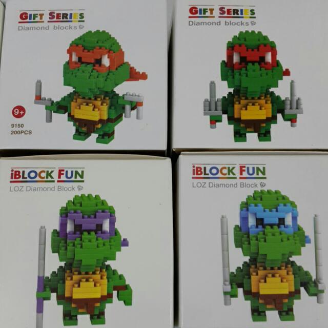 Lego Compatible block (Ninja Turtle, Monster Inc, Marvel Heroes ...