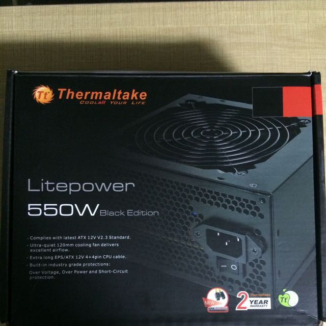 Litepower 550W Black Edition, Everything Else on Carousell