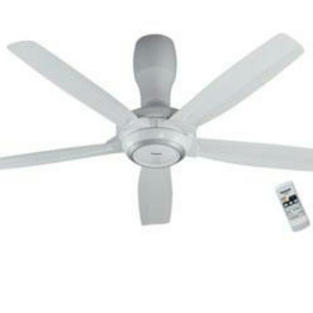 Panasonic 5 Blade Ceiling Fan @ $150, Furniture & Home Living, Lighting ...