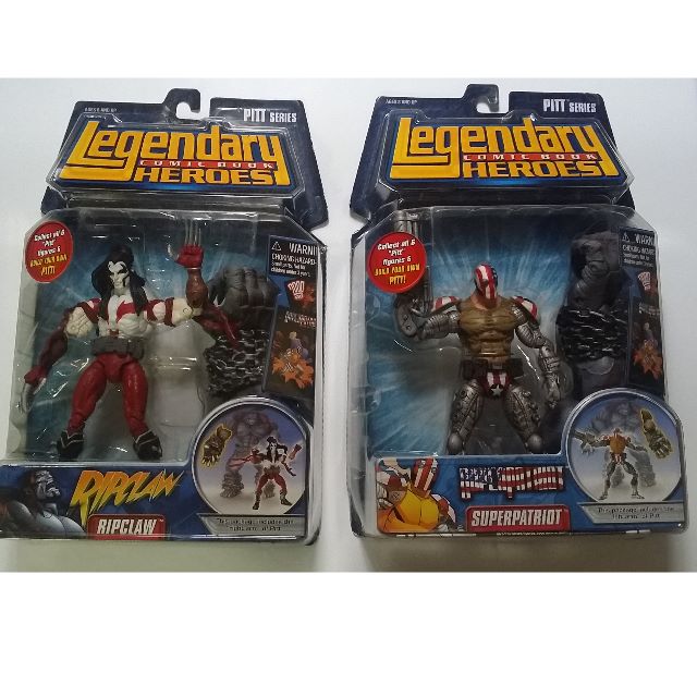 Pitt BAF Set - Toybiz Legendary Comic Book Heroes, Hobbies & Toys, Toys ...