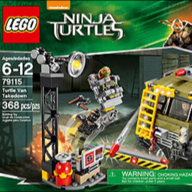 (set only) Lego TMNT Turtle Van (sold) Or T-Rawket Sky Strike, Hobbies ...