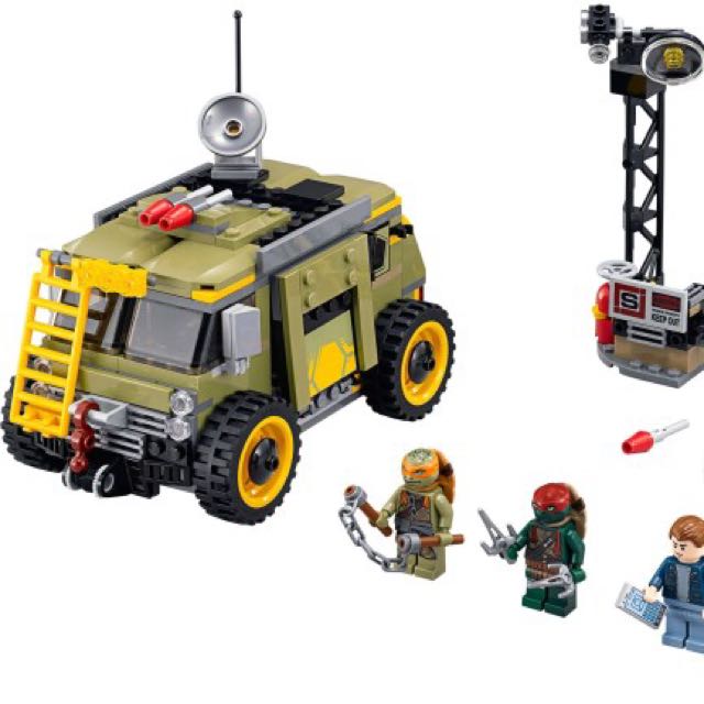 (set only) Lego TMNT Turtle Van (sold) Or T-Rawket Sky Strike, Hobbies ...