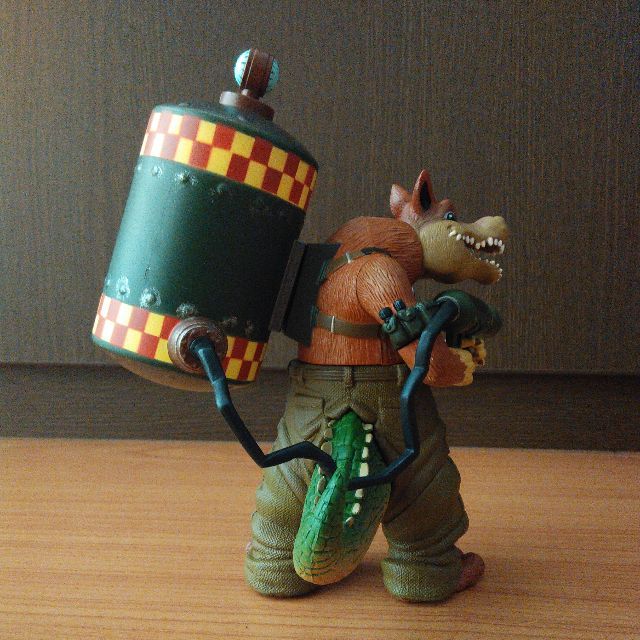 Crash Bandicoot Dingodile Figure by Universal Resaurus - Rare!, Hobbies ...