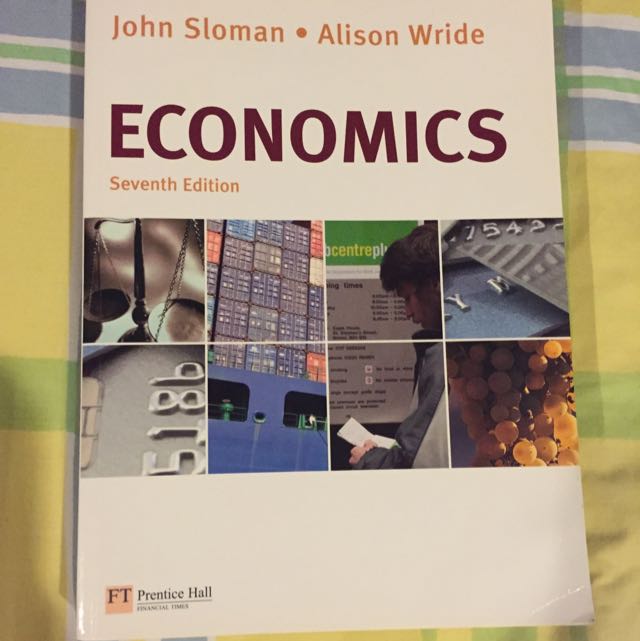 John Sloman, Alison Wride Economics 7th Edition, Books & Stationery ...