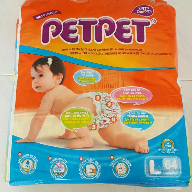 Pet Pet Diaper, Babies & Kids, Bathing & Changing, Diapers & Baby Wipes ...