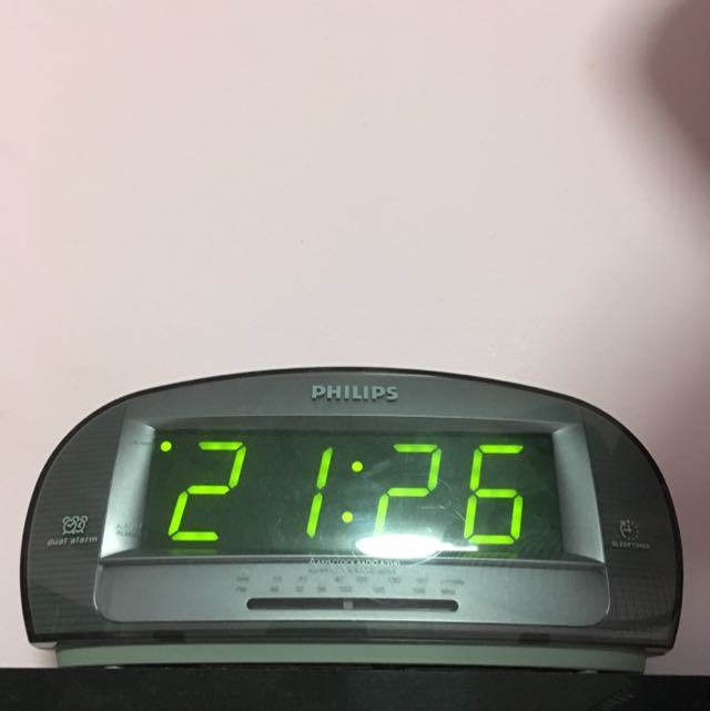 Philip Digital Clock, Furniture & Home Living, Home Decor, Clocks on ...