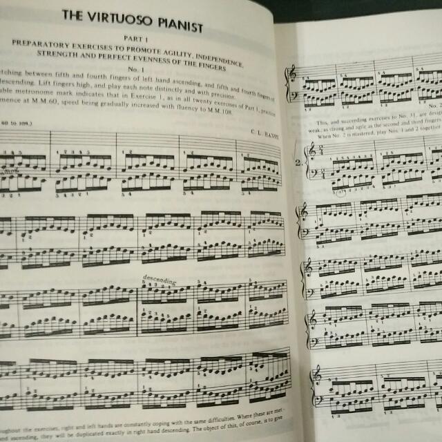 Piano Book Hansen's Superior Teacher's Library Presents The Virtuoso ...