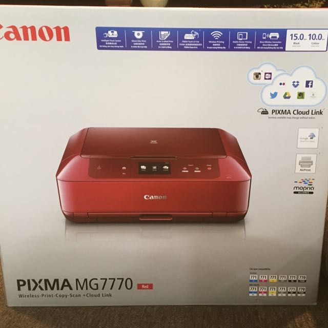 Pixma MG 7770, Computers & Tech, Parts & Accessories, Networking on ...