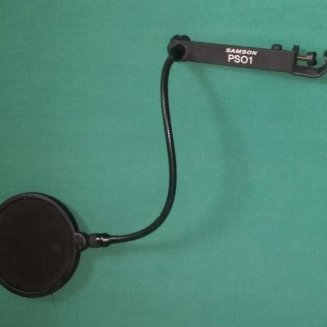 Samson Ps01 Pop Mic Filter, Audio, Headphones & Headsets on Carousell