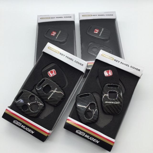 Mugen Carbon Fiber key shell / Rear View Mirror Cover for Classic JDM ...