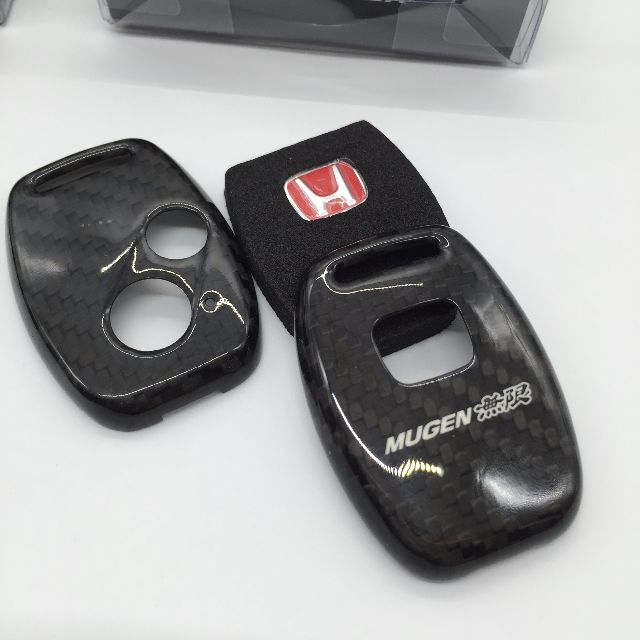 Mugen Carbon Fiber key shell / Rear View Mirror Cover for Classic JDM ...