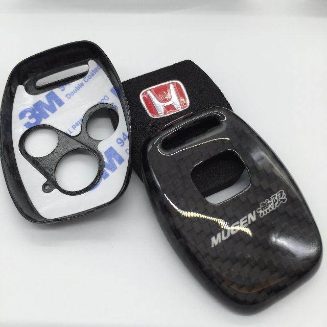 Mugen Carbon Fiber key shell / Rear View Mirror Cover for Classic JDM ...