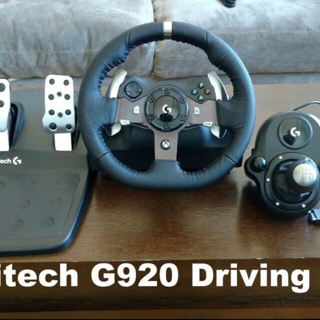 Logitech G920 STEERING WHEEL, Hobbies & Toys, Toys & Games on Carousell