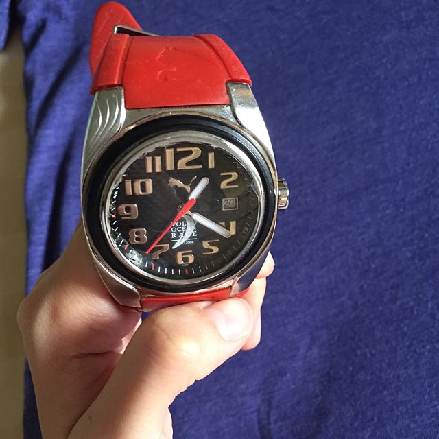 PUMA red watch, Mobile Phones & Gadgets, Wearables & Smart Watches on ...