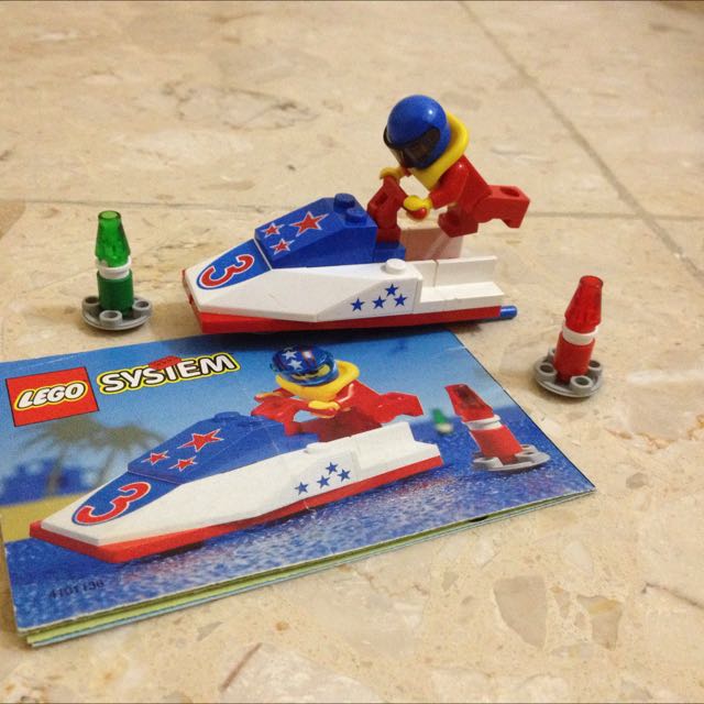Vintage Lego 6517 Jetski, Hobbies & Toys, Toys & Games on Carousell