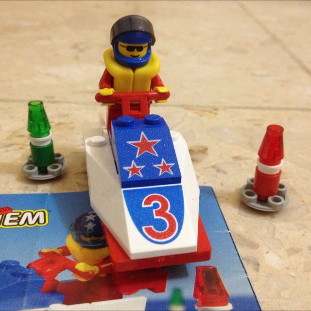 Vintage Lego 6517 Jetski, Hobbies & Toys, Toys & Games on Carousell