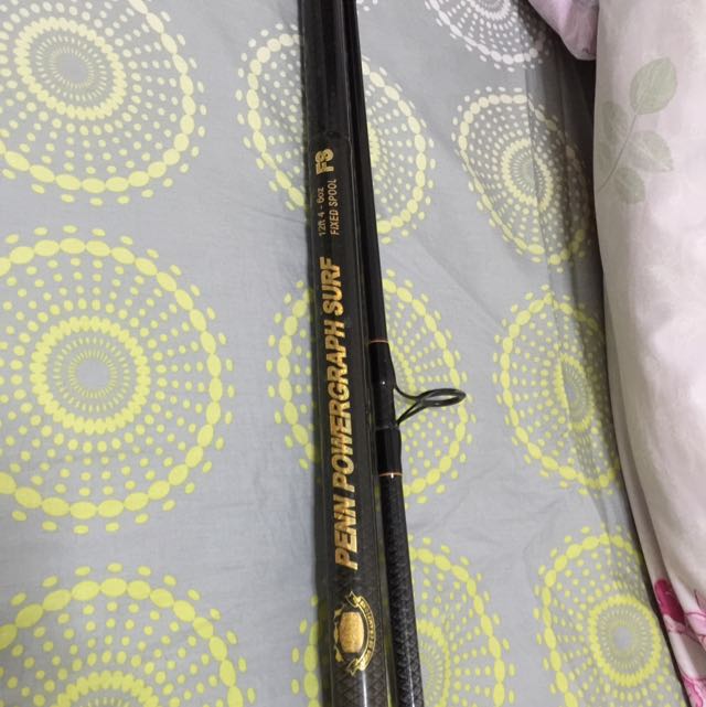 Penn PowerGraph Surf Rod (Spinning), Everything Else on Carousell