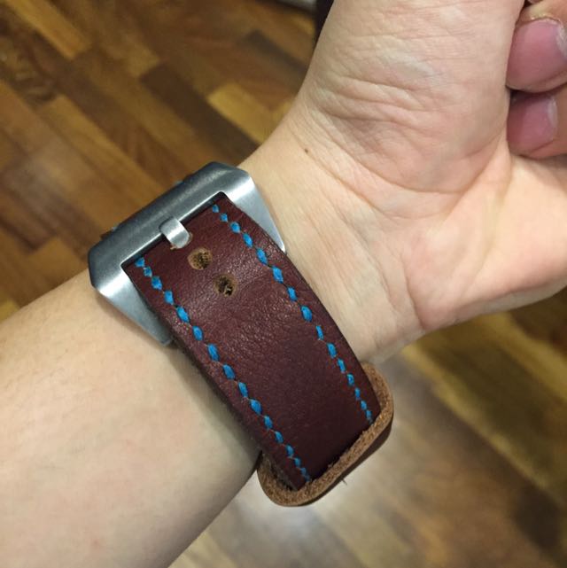 Android Automatic Watch - USA With Custom Leather Strap, Luxury ...