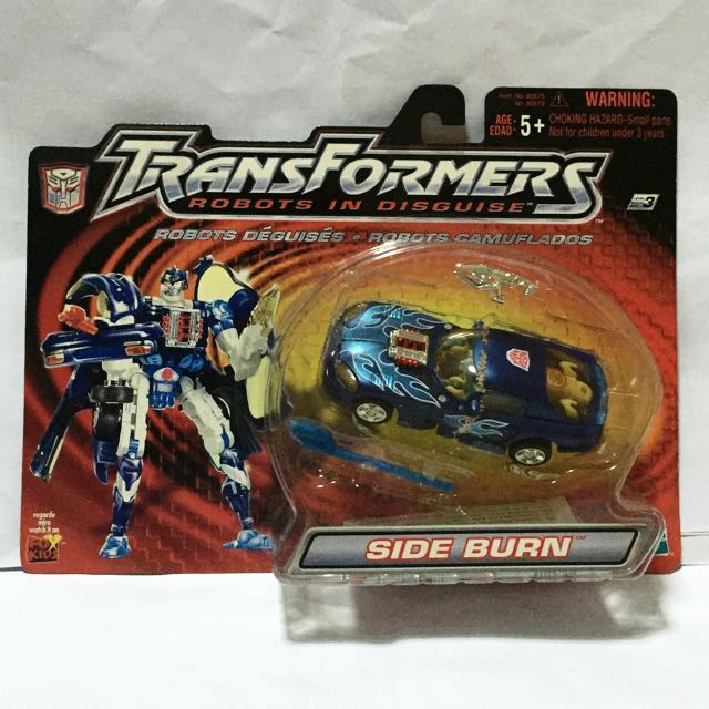 BNIB Transformers Side Burn 2001 year release, Hobbies & Toys, Toys ...