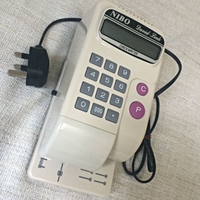 [RESERVED]Cheque Printer/Cheque Writer, Car Accessories on Carousell
