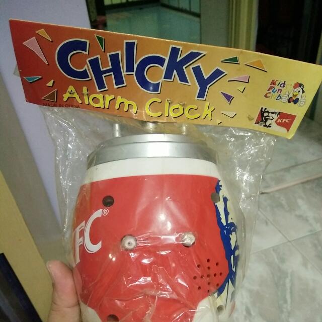 Chicky Alarm Clock From KFC Collectible Item Mint In Packaging Kids Fun ...