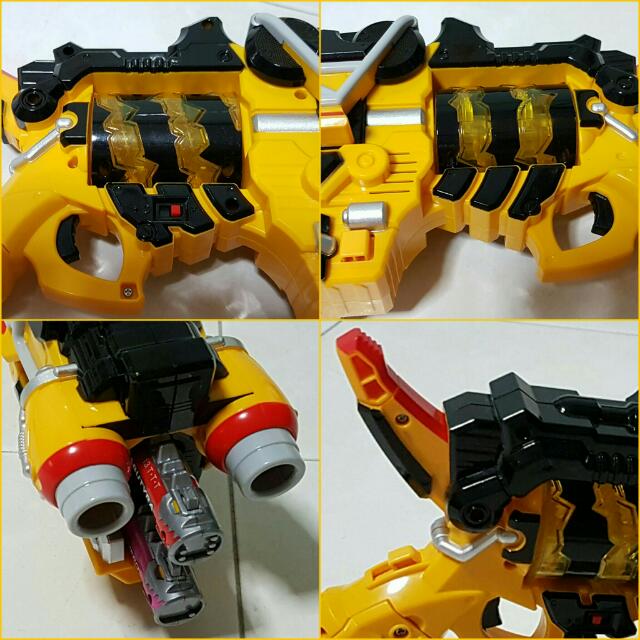Kyoryuger Gabu Revolver Plus Additional Zyundenchi (Charger 'Batteries ...