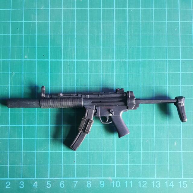 1/6 12" Figure Hot Toys Weapon MP5 Assault Rifle.(MP04), Hobbies & Toys ...