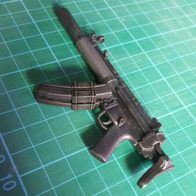 1/6 12" Figure Hot Toys Weapon MP5 Assault Rifle.(MP04), Hobbies & Toys ...