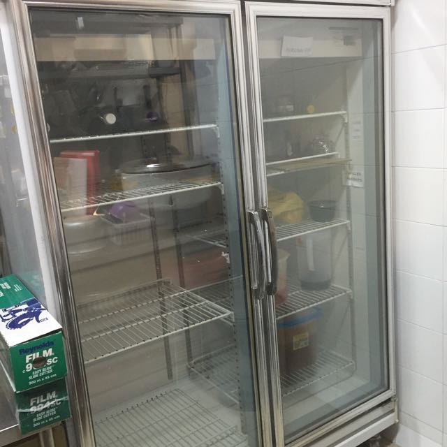 Full Size Standing Display Chiller With Heated Glass, TV & Home ...