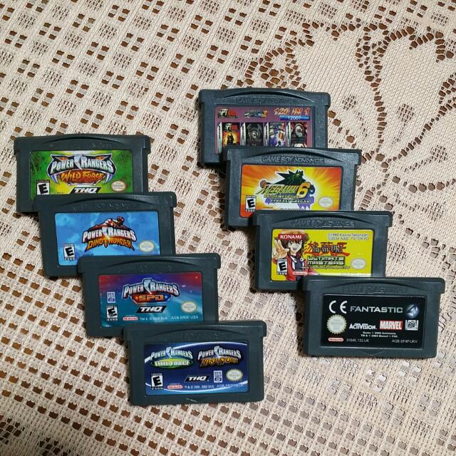 GAMEBOY CATRIDGE assortment (All authentic With Official Nintendo Seal ...