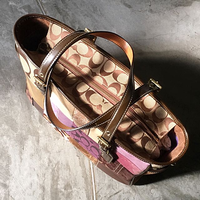Limited Edition Coach Patchwork Tote Bag, Women's Fashion, Bags ...