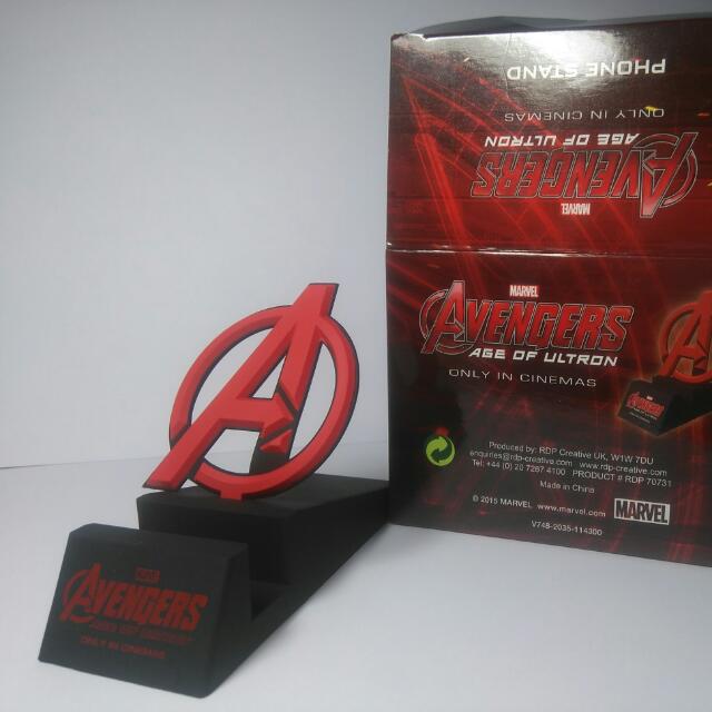 Marvel Avengers Phone Stand, Hobbies & Toys, Toys & Games on Carousell