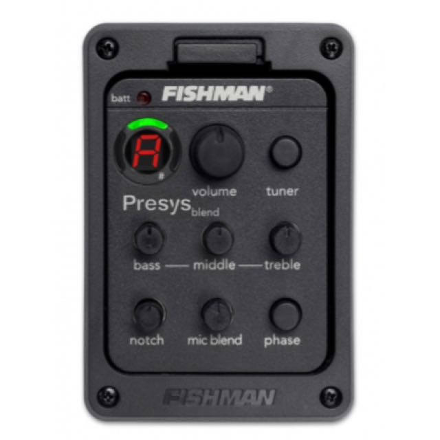 BN Fishman Presys Blend Pickup (with Mic) And Preamp, Hobbies & Toys ...