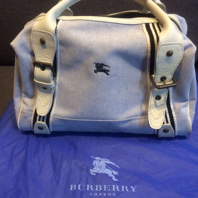Burberry Bag Blue Label, Women's Fashion, Bags & Wallets, Tote Bags on ...