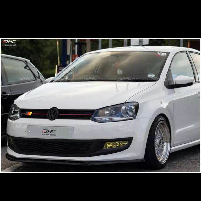 Germany Flag Emblem For Volkswagen Golf, Car Accessories on Carousell