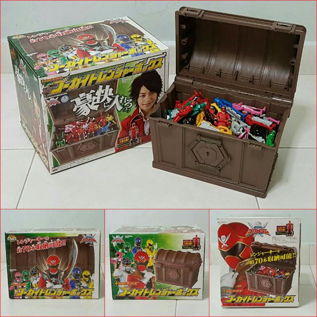 Gokaiger Gokai Treasure Box with Ranger Keys in Box Kaizoku Sentai ...