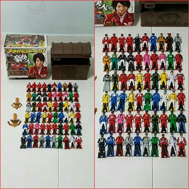 Gokaiger Gokai Treasure Box with Ranger Keys in Box Kaizoku Sentai ...