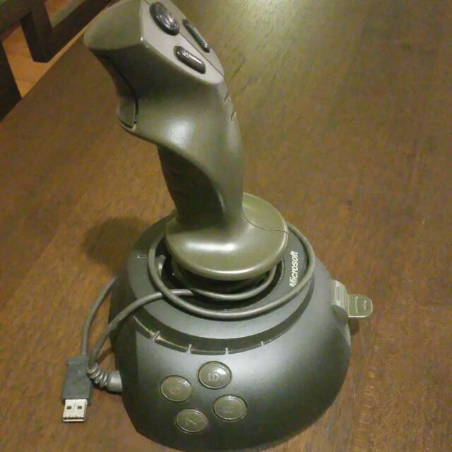 Microsoft Sidewinder Joystick, Computers & Tech, Parts & Accessories ...