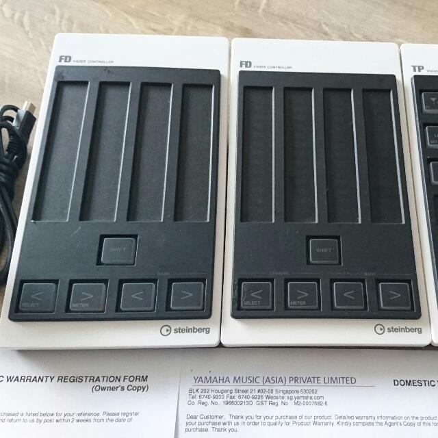 Steinberg Cubase Controllers, Hobbies & Toys, Music & Media, Music ...