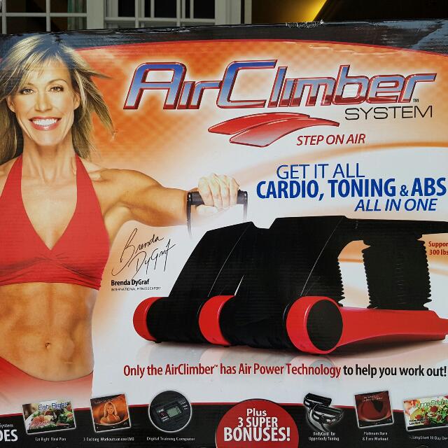 Air Climber System, Sports Equipment, Exercise & Fitness, Cardio ...