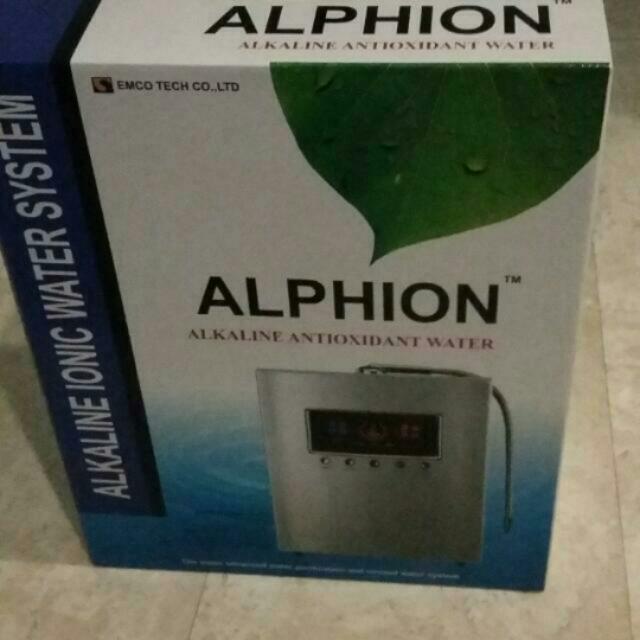 ALPHION Alkaline Ionic Water System, TV & Home Appliances, Kitchen ...