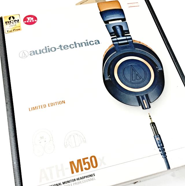 Audio Technica ATH-M50x (LIMITED EDITION), Computers & Tech, Parts ...