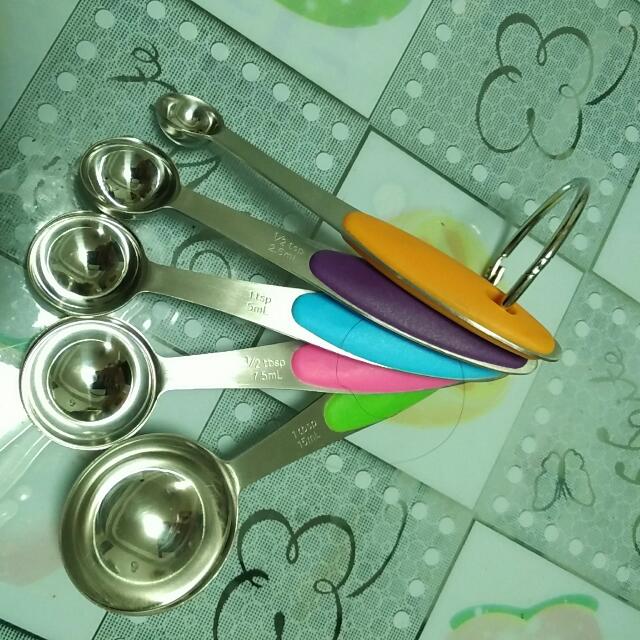 Brand New Stainless Steel Measuring spoon, TV & Home Appliances ...
