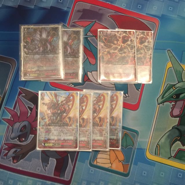 Cardfight Vanguard: Big Bank Knuckle Dragon Deck, Hobbies & Toys, Toys ...