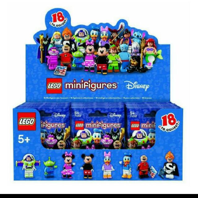 INStock Lego 71012 Disney Minifigures Series Collections - 18 per set ...