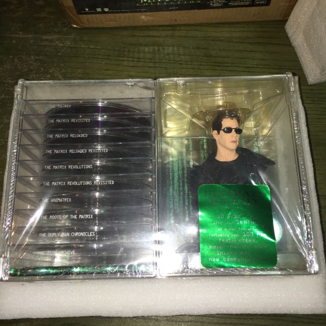 Matrix Exclusive DVD Box Set With Neo Bust, Hobbies & Toys, Toys ...