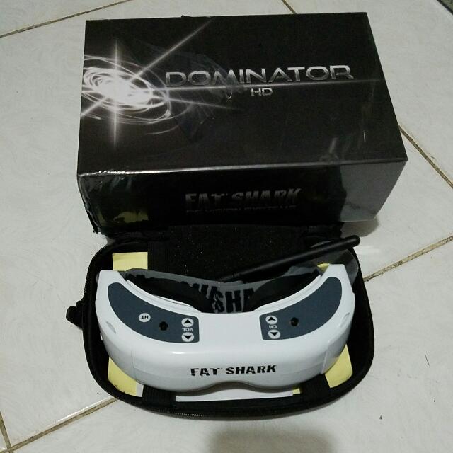 FAT SHARK DOMINATOR HD, 興趣及遊戲, 收藏品及紀念品, 明星周邊 - Carousell