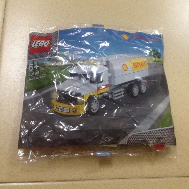 Lego Shell Tanker Polybag, Hobbies & Toys, Toys & Games on Carousell